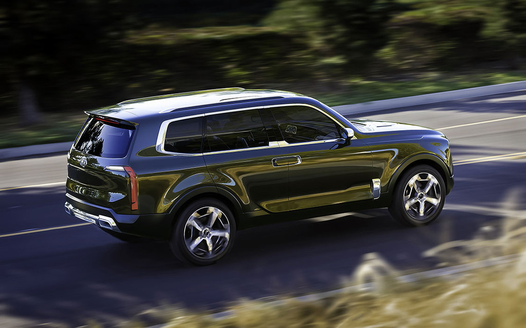 Kia Teases Potential Full size SUV With Telluride Concept The Car Guide
