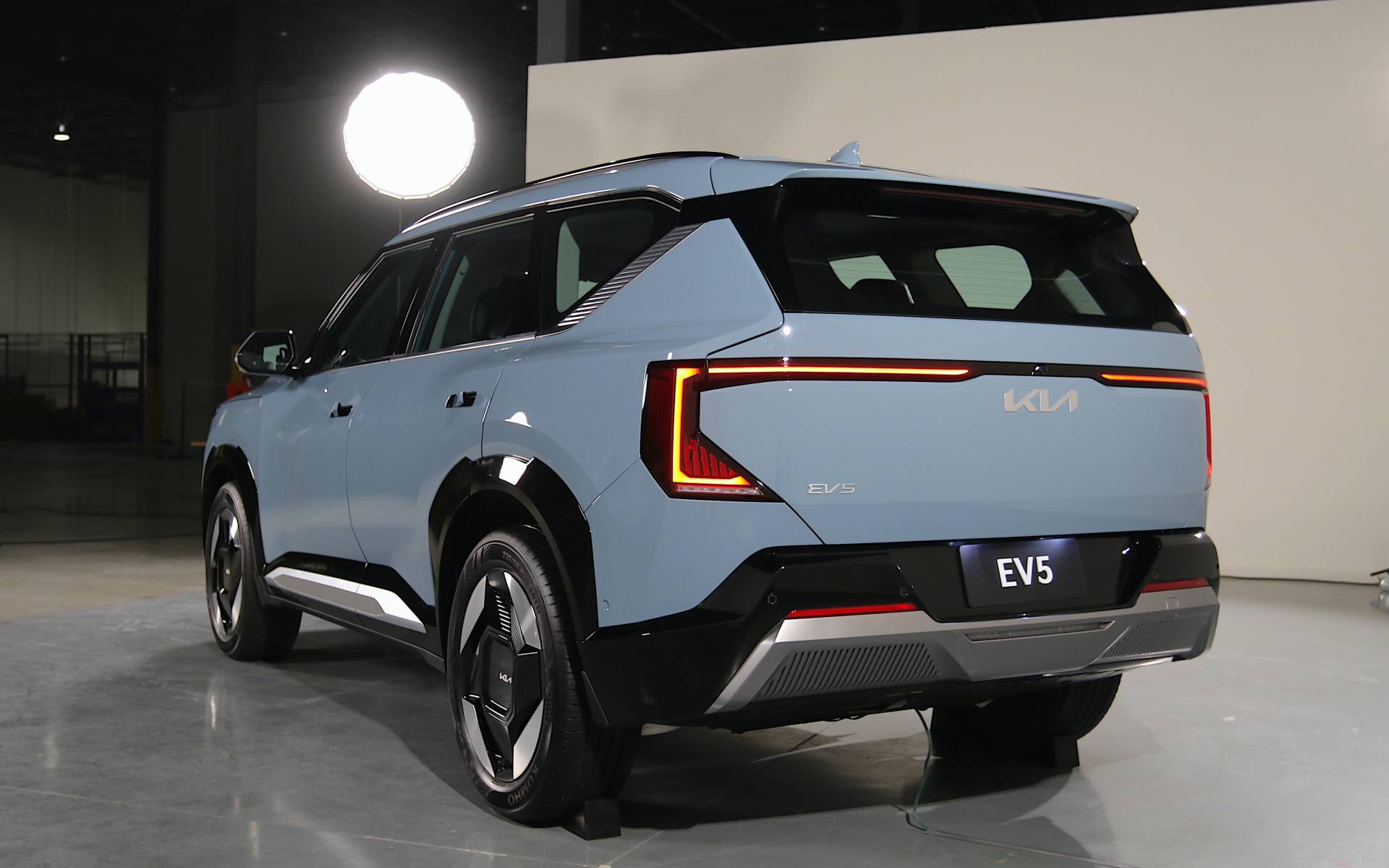 Nous avons pu monter à bord du nouveau Kia EV5 - Guide Auto