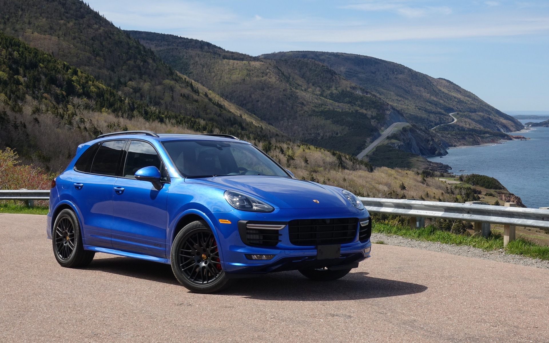 Porsche Cayenne GTS And Macan Turbo On The Cabot Trail The Car Guide
